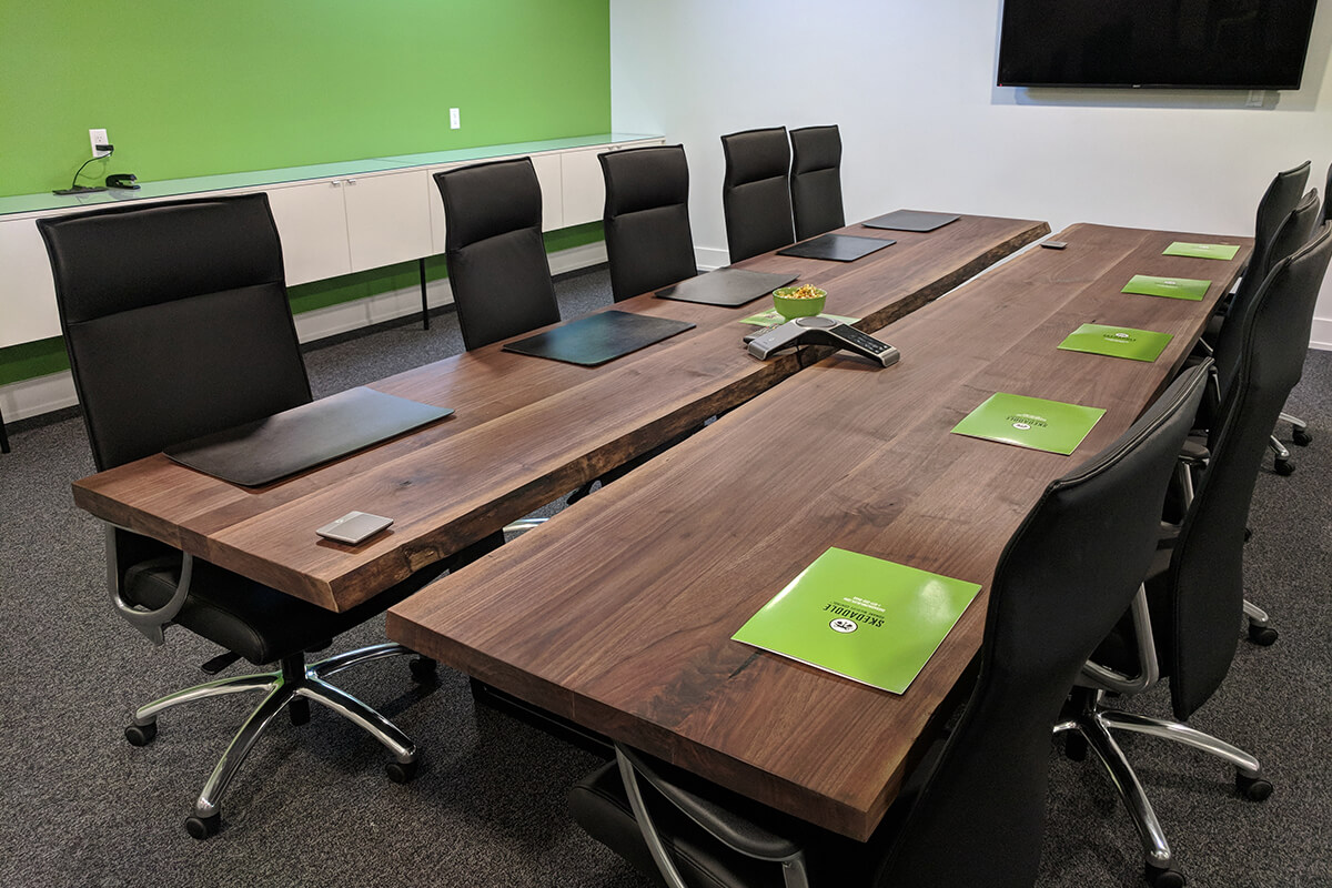Slab Wood Furniture – Heritage Post & Beam